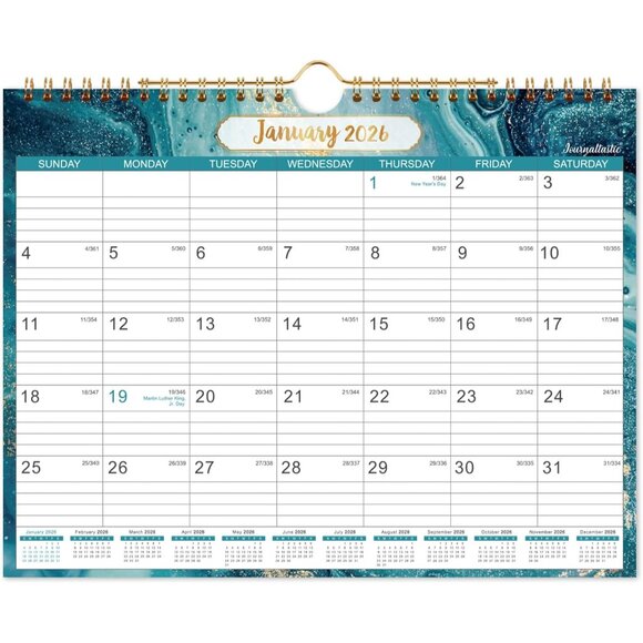 Other | Wall Calendar 226 Monthly Calendar January 2026 December 2026 ...